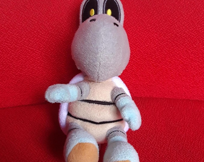 Super Mario Dry Bones Koopa Troopas Sanei Nintendo Plush Stuffed Doll ...