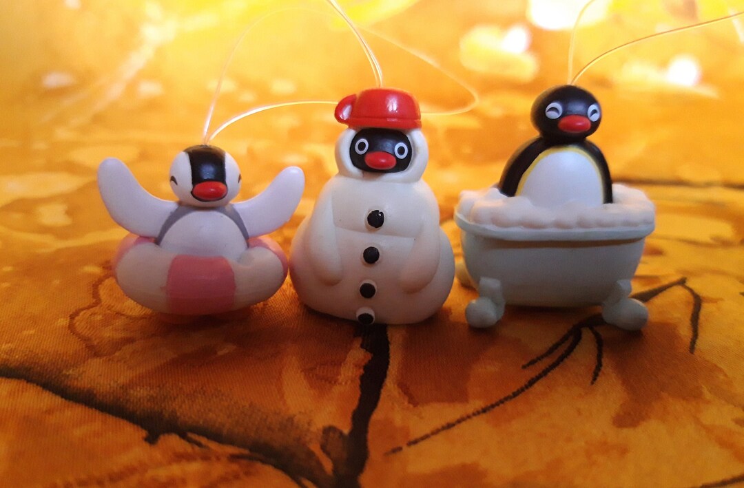 Mini Pingu Set Toy Figure - Etsy