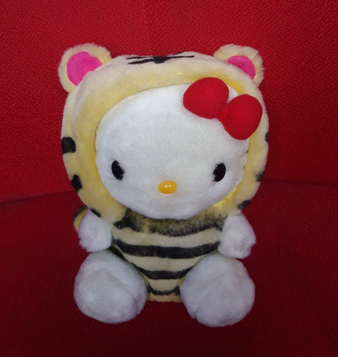 Vintage Hello Kitty as Tiger 2000 Plush Stuffed Doll Soft Toy - Etsy