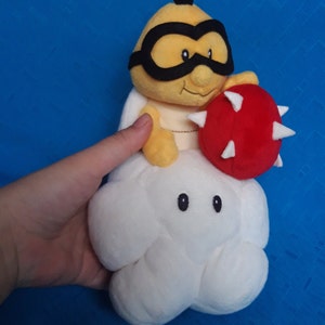 Lakitu Super Mario Sanei Nintendo Plush Stuffed Doll Soft Toy Etsy