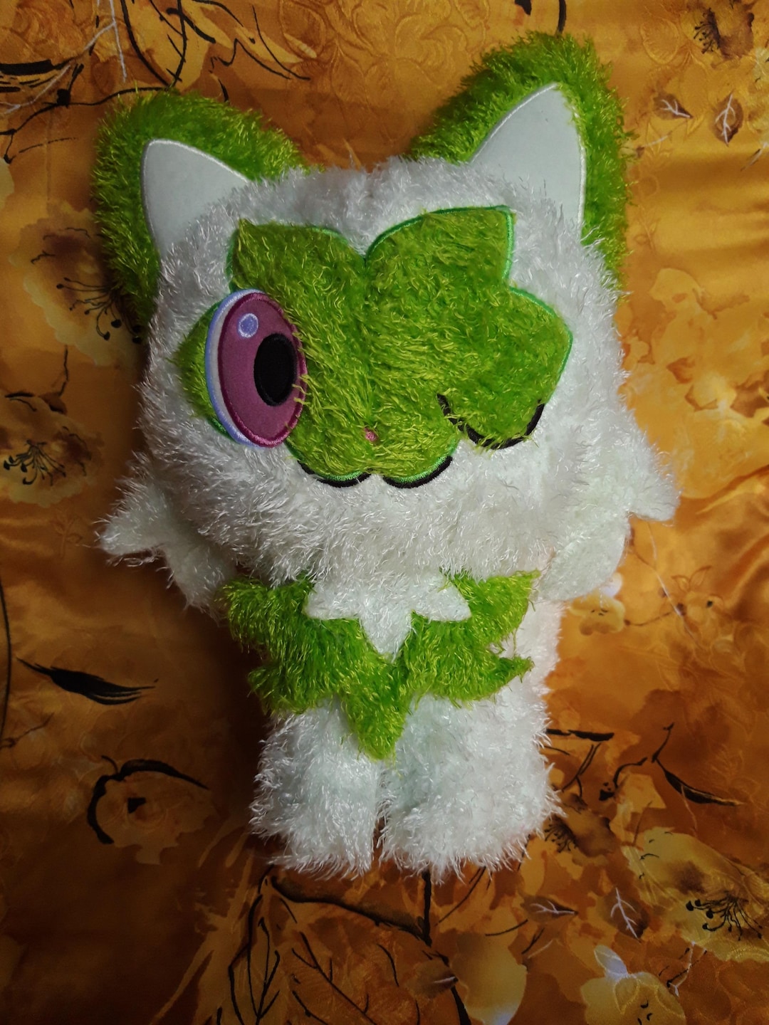 Fuzzy Sprigatito Pokemon Banpresto Nintendo Plush Stuffed Doll Soft Toy ...