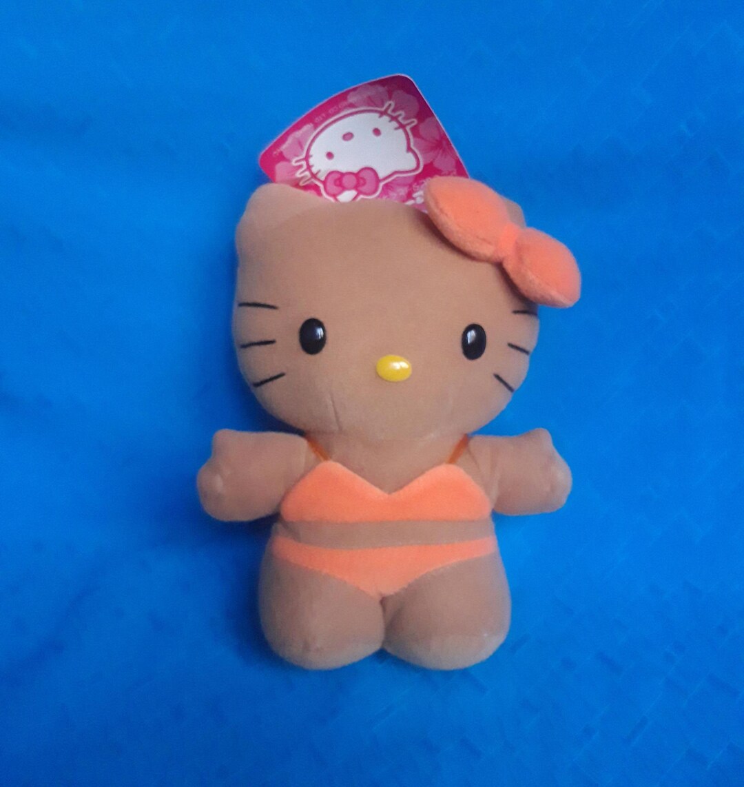 Vintage Tan Hello Kitty Bikini 2001 Plush Stuffed Doll Soft Toy - Etsy