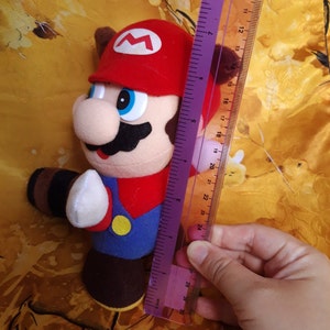 Vintage Super Mario Raccoon Banpresto Nintendo Plush Stuffed Soft Toy ...