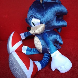 Shiny Sonic the Hedgehog SEGA Plush Stuffed Doll Soft Toy - Etsy Australia