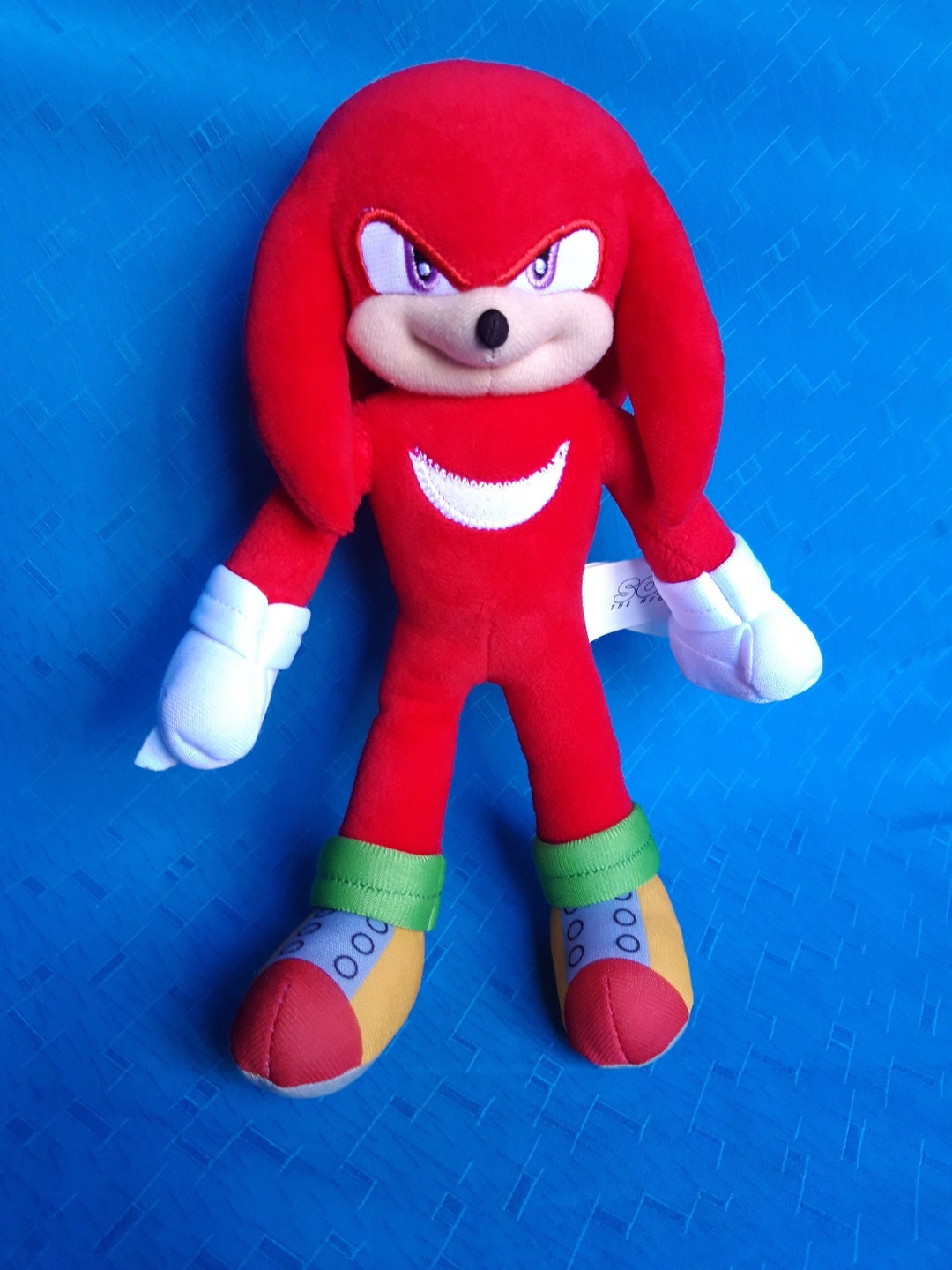 Knuckles Sonic Plush Stuffed Doll Soft Toy Sonic the Hedgehog - Etsy