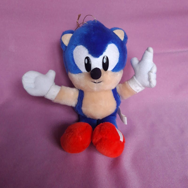 The Bootleg Sonic Metal Sonic Plush - Etsy