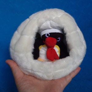 Pingu and Pinga Igloo House Plush Stuffed Doll Soft Toy - Etsy