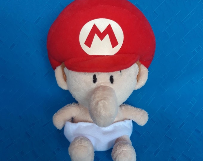 Baby Super Mario in Diaper Plush Stuffed Doll Soft Toy - Etsy
