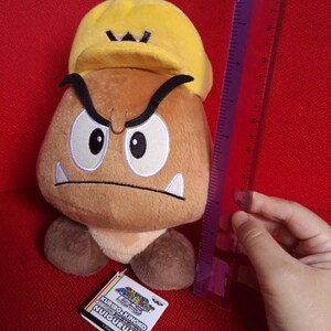 Super Mario Goomba Yellow Hat Nintendo Banpresto Plush Stuffed Doll ...