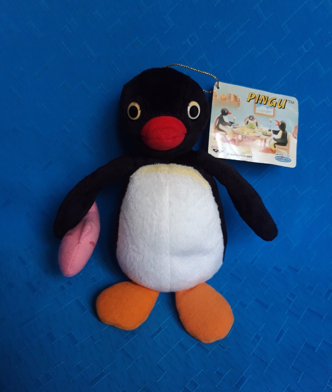 Vintage Pingu Fish 1995 Banpresto Plush Stuffed Doll Soft Toy - Etsy