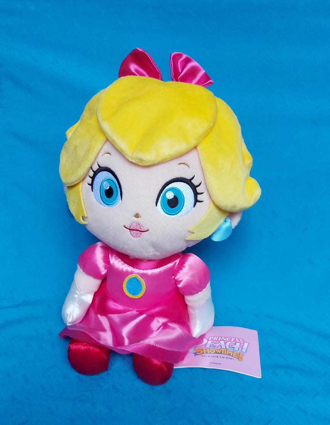 Princess Peach Mario Plush Stuffed Doll Soft Toy - Etsy