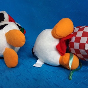 Vintage Christmas Pingu Pinga Set Plush Stuffed Doll Soft Toy - Etsy