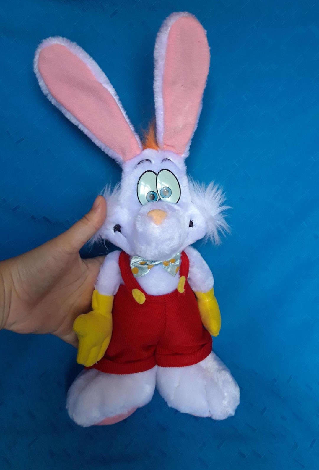 Vintage Roger Rabbit 1991 Disney Plush Stuffed Doll Soft Toy - Etsy