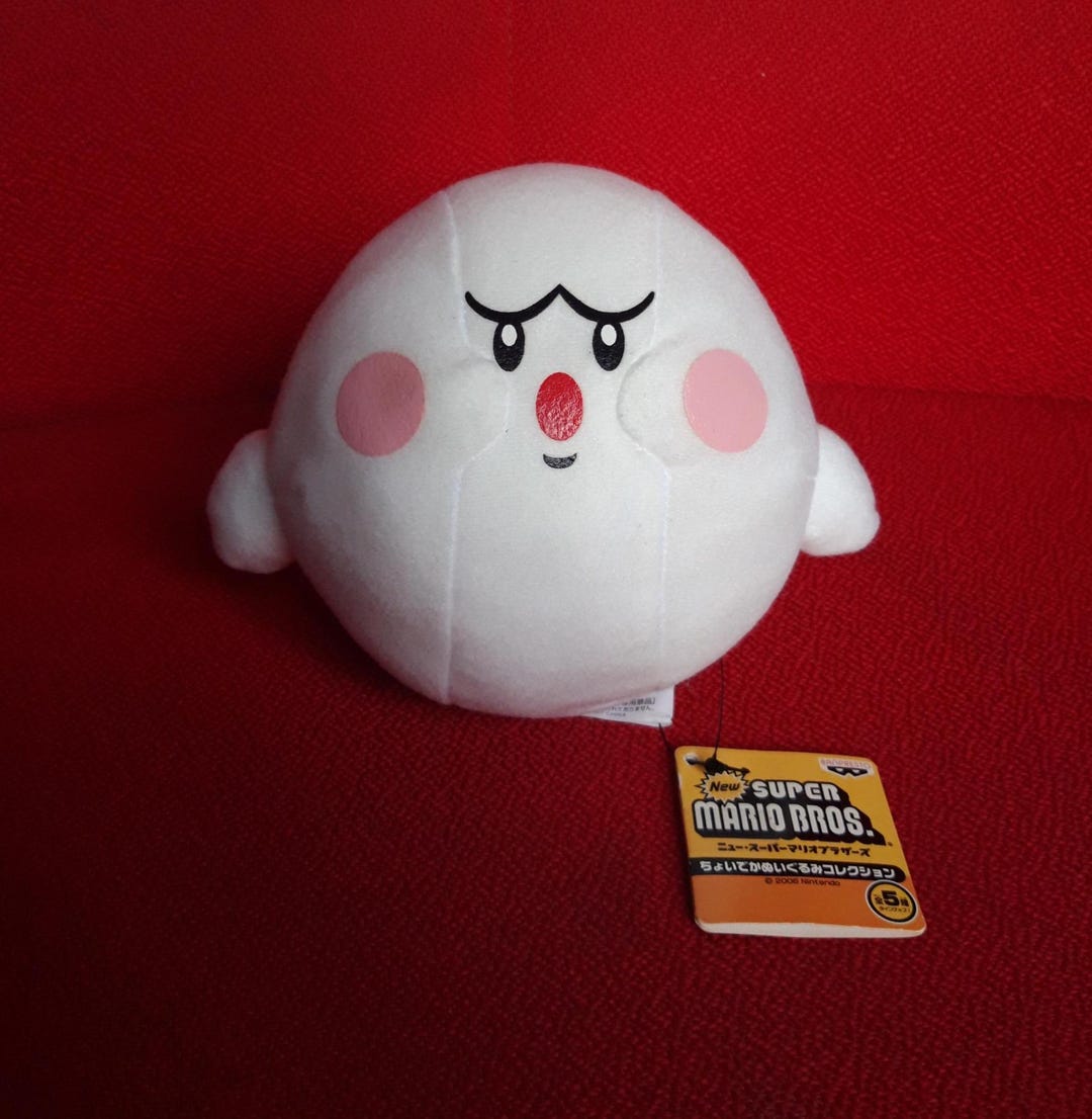 Super Mario Balloon Boo Banpresto Nintendo Plush Stuffed Doll Soft Toy ...