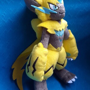 Zeraora Pokemon Nintendo Banpresto Plush Stuffed Doll Soft Toy - Etsy