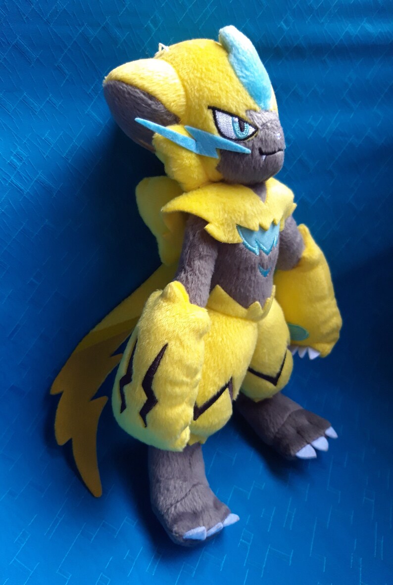 Zeraora Pokemon Nintendo Banpresto Plush Stuffed Doll Soft Toy - Etsy
