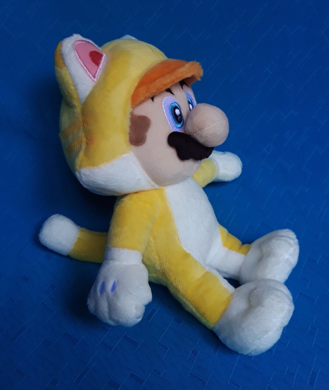 Super Mario 3D World Yellow Cat Sanei Nintendo Plush Stuffed Doll Soft ...