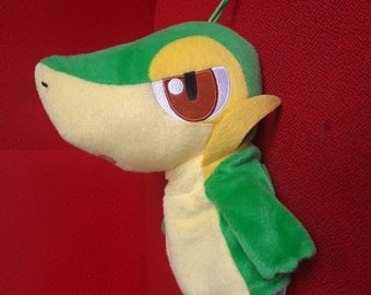 Snivy Plush - Etsy