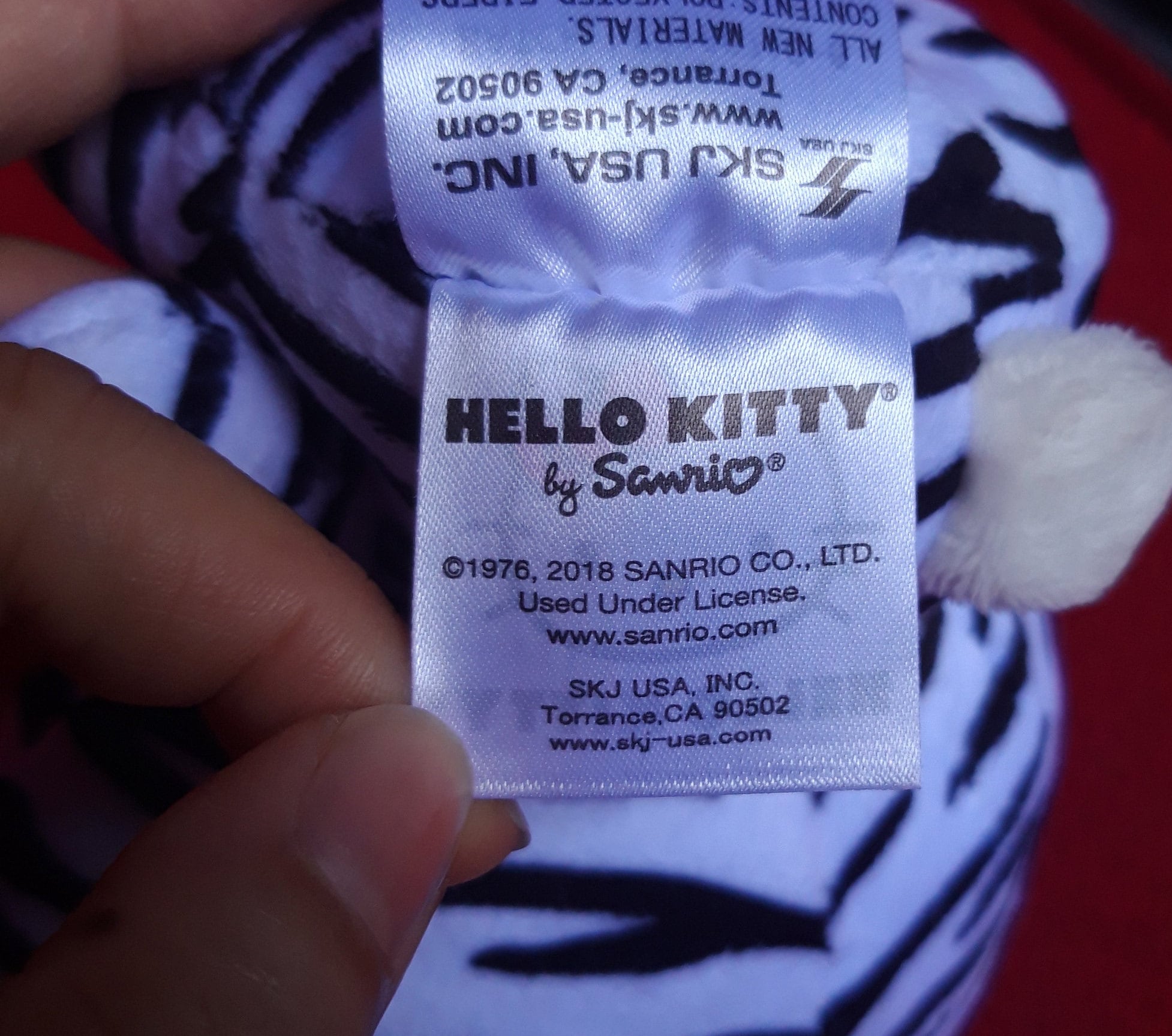 Hello Kitty Zebra Bedroom