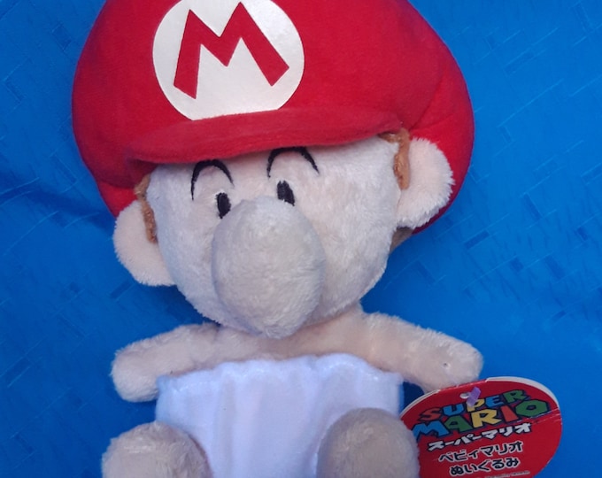 Super Mario Baby in Diaper Japan Nintendo Plush Soft Toy With Tag - Etsy