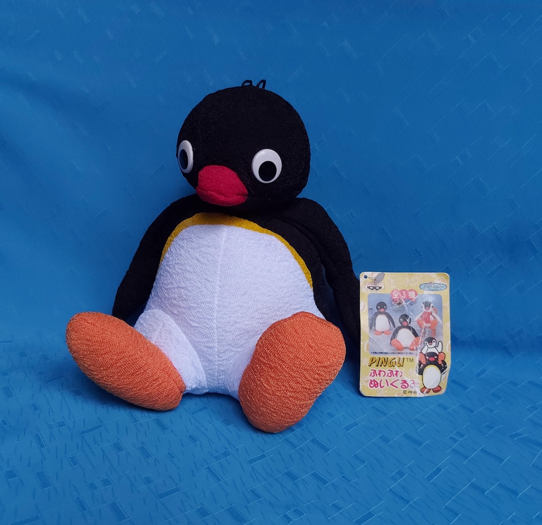 Vintage Pingu Banpresto 1999 Plush Stuffed Doll Soft Toy - Etsy