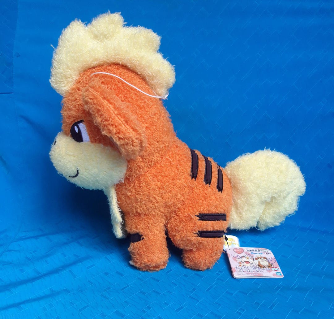 Fluffy Growlithe Pokemon Banpresto Plush Stuffed Doll Soft Toy - Etsy
