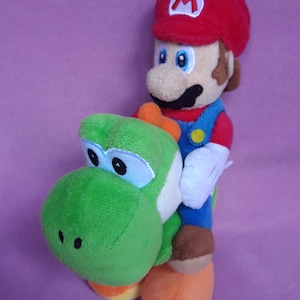 Super Mario Ride Yoshi Sanei Nintendo Plush Stuffed Doll Soft Toy - Etsy