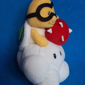 Lakitu Super Mario Sanei Nintendo Plush Stuffed Doll Soft Toy Etsy