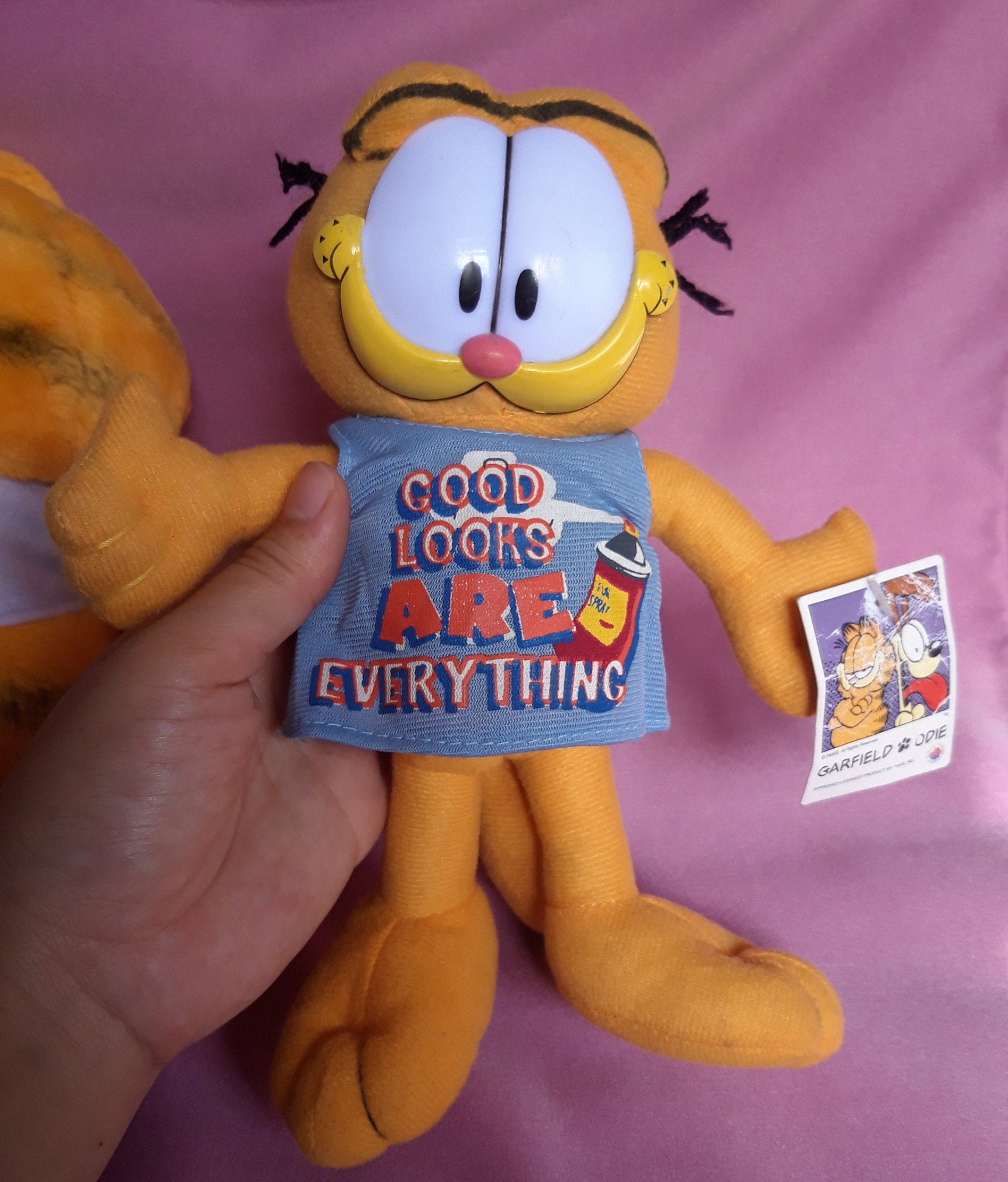 Vintage Garfield Cat Plush Doll Soft Toy | Etsy