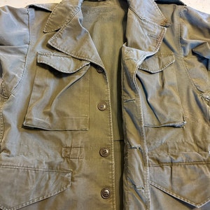 Vintage Distressed Military Army Jacket - Etsy