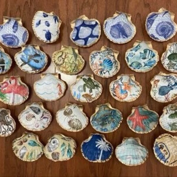 Ocean Shell Tray - Etsy