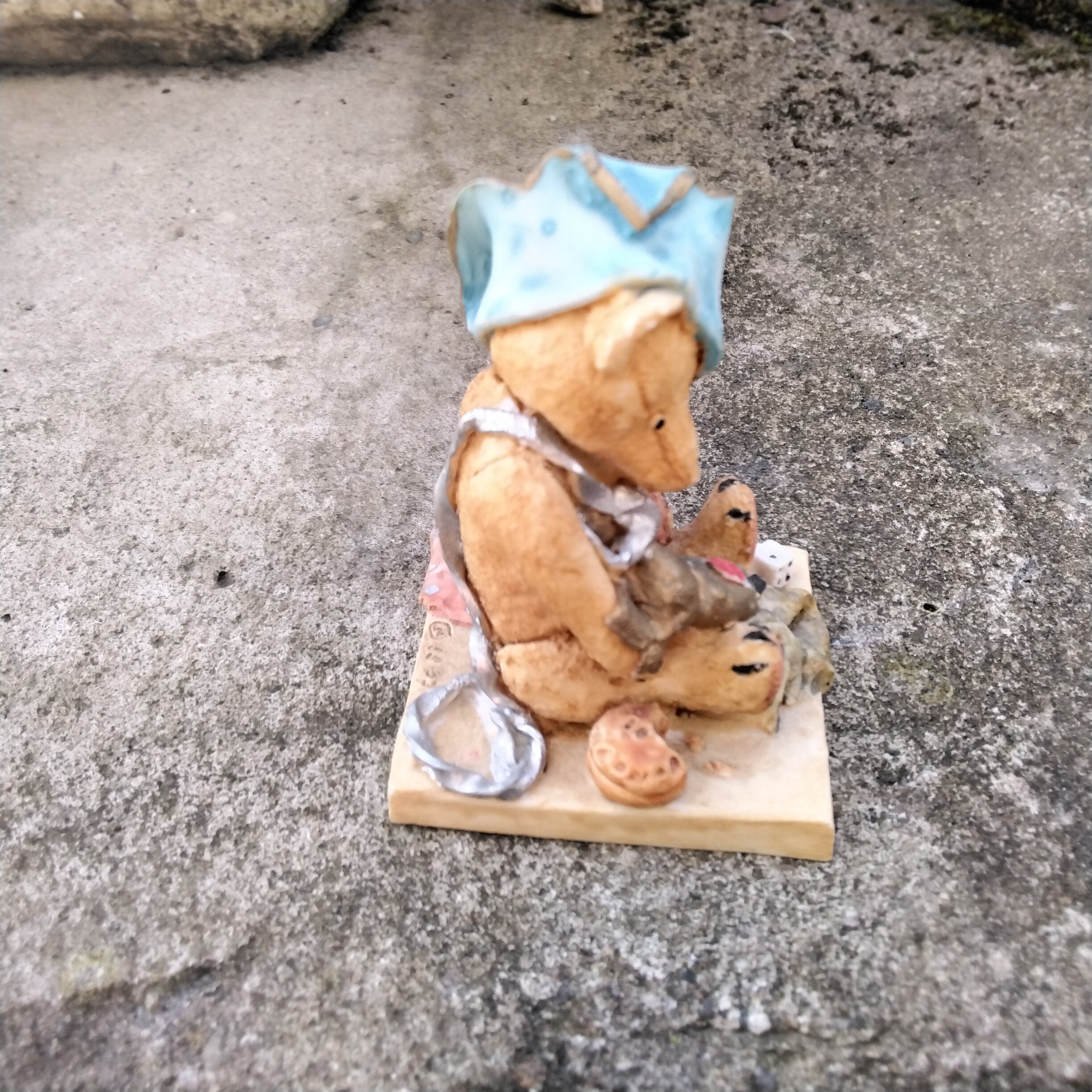 Playful Bear Figurine Peter Fagan From the Miniatues Collection Colour ...