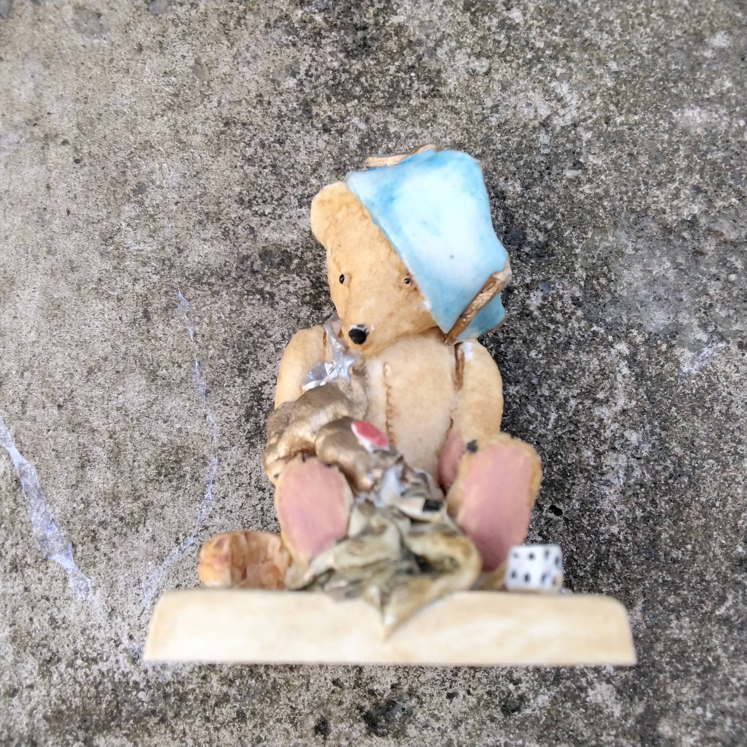 Playful Bear Figurine Peter Fagan From the Miniatues Collection Colour ...