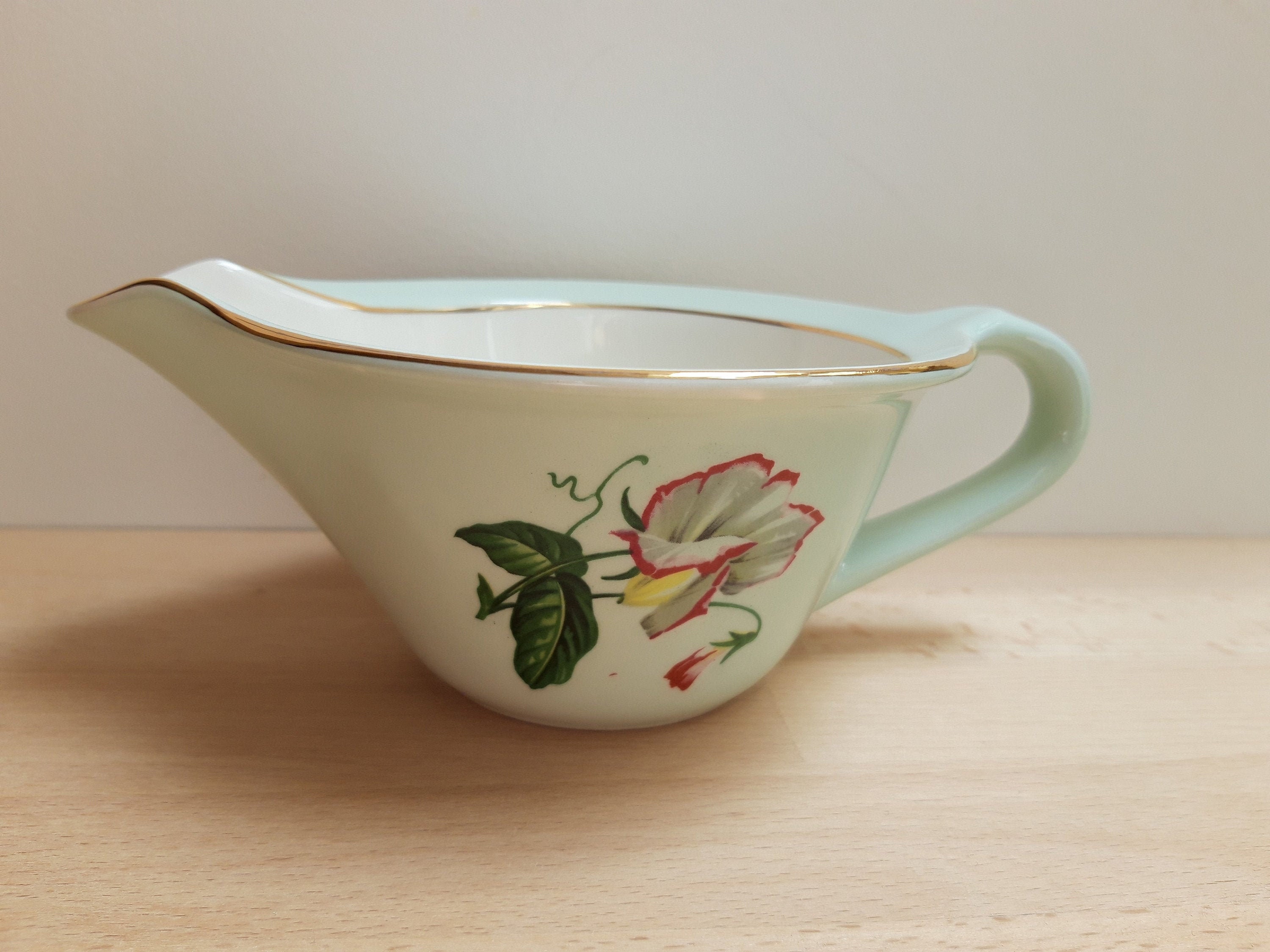 Vintage Figgjo Flint of Norway Mint Green Gravy/sauce Boat - Etsy UK
