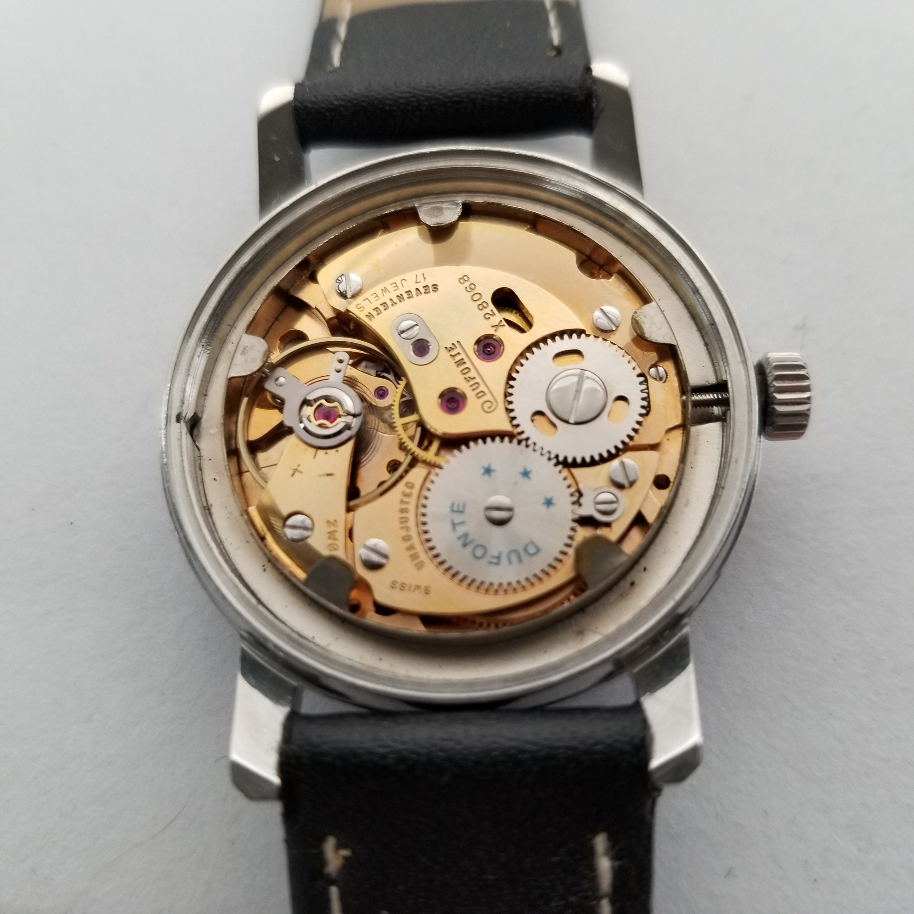 Dufonte by Lucien Piccard linen dial manual wind wrist watch - Etsy.de