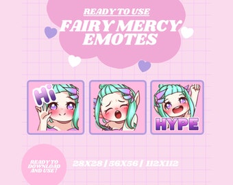 Fairy Discord Emotes - Etsy