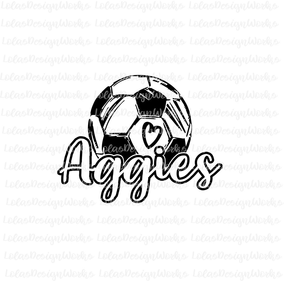 Aggies Soccer ,png, Jpg, Eps, Svg, Dxf, Clipart, Sublimation ...