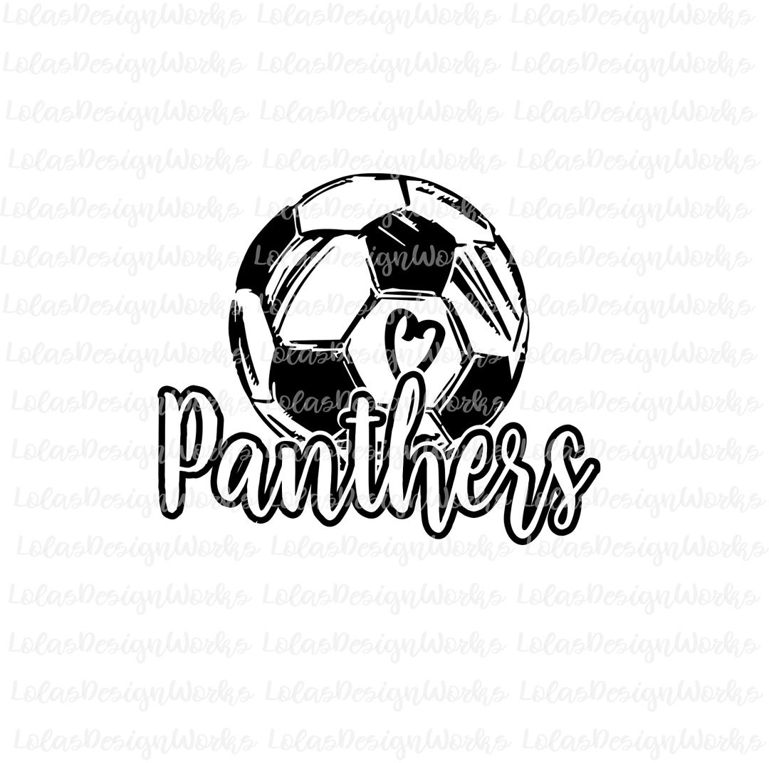 Panthers Soccer ,png, Jpg, Eps, Svg, Dxf, Clipart, Sublimation ...