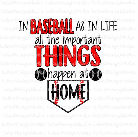 Baseball All Important Things png jpg eps svg dxf | Etsy
