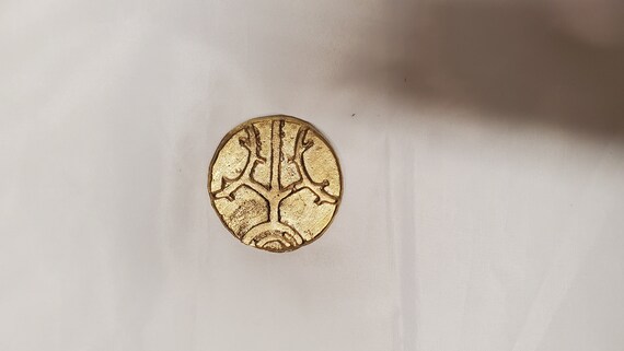 Skyrim Inspired Golden Dwemer Symbol Hand Cast - Etsy