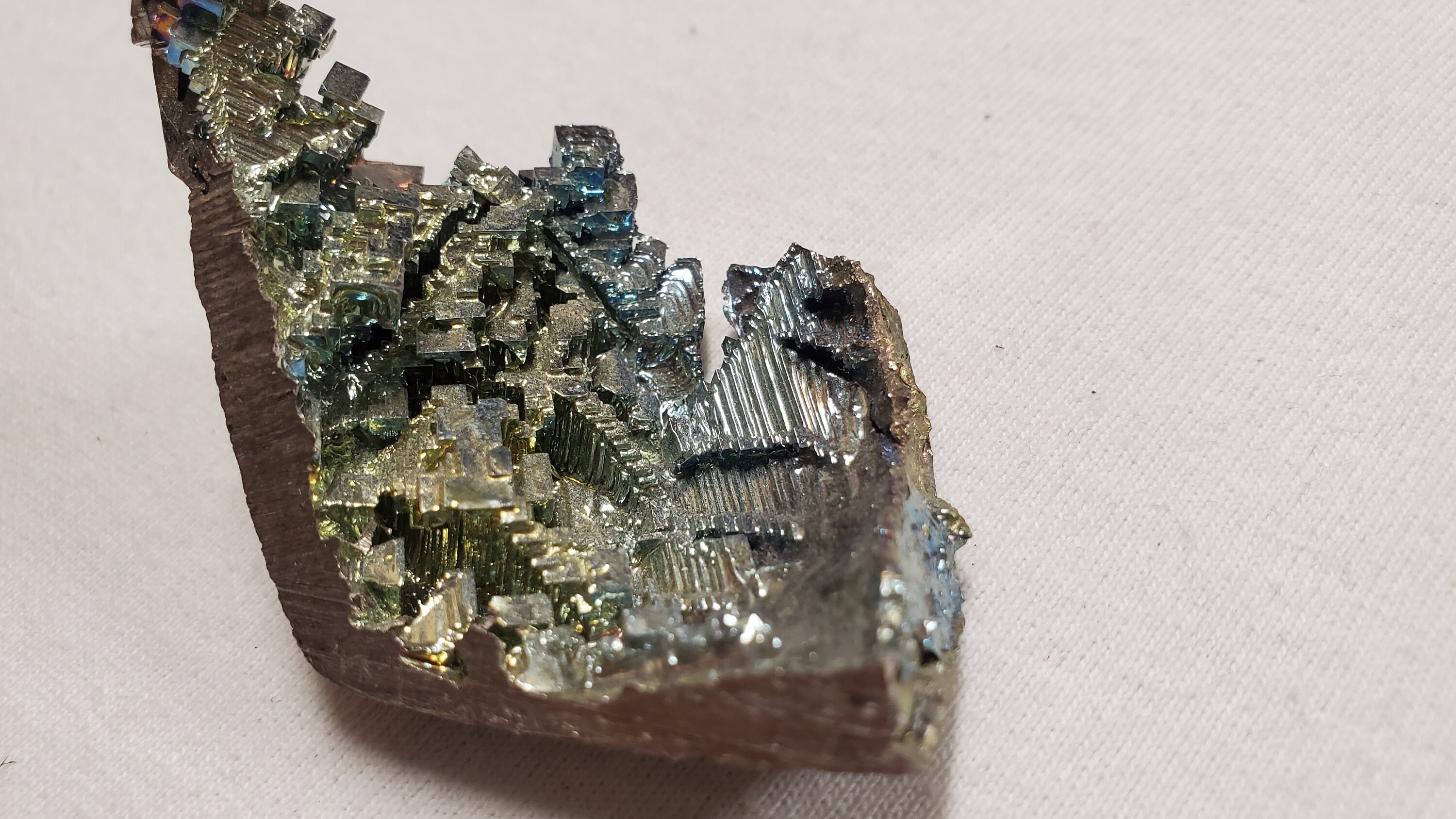 Large Bismuth Healing Crystal Mineral Specimen - Etsy