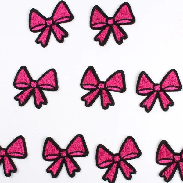 Pink Ribbon Patch - Etsy