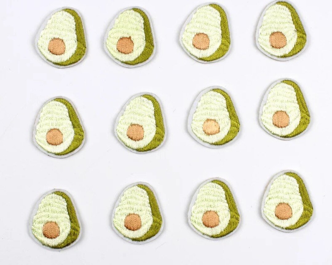 Avocado Iron on Patch - Etsy