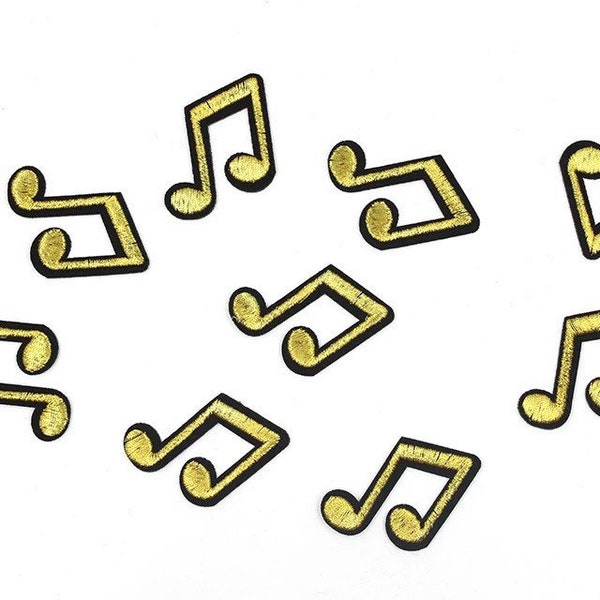 Music Notes Applique - Etsy