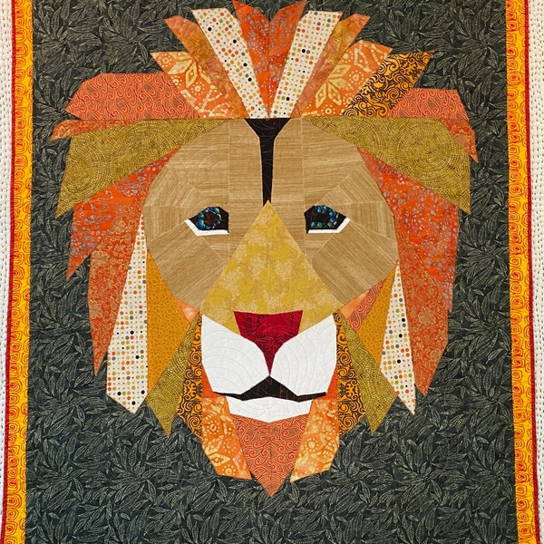 Lion Quilt - Etsy