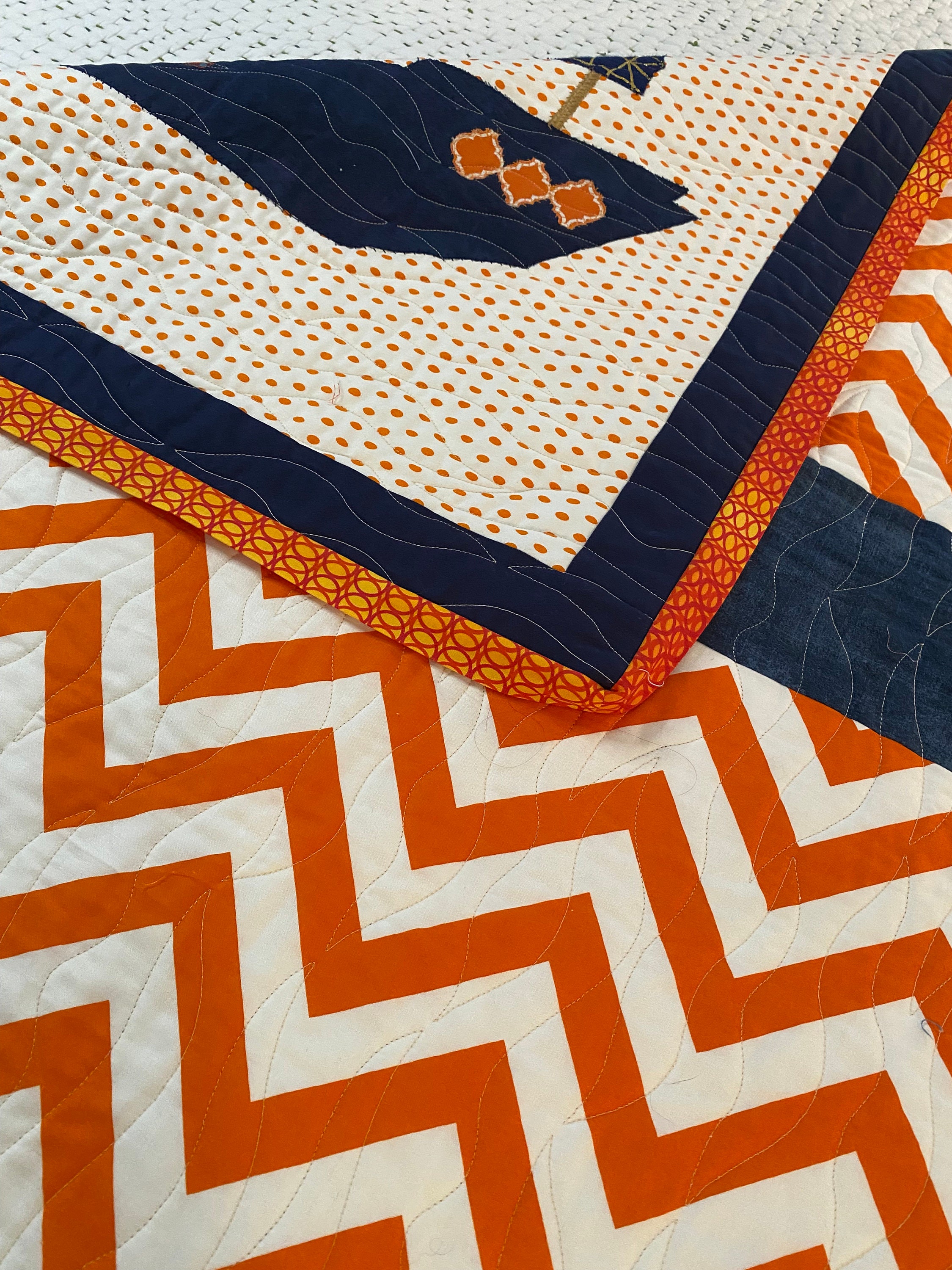 Pirate Ship Quilt - Etsy