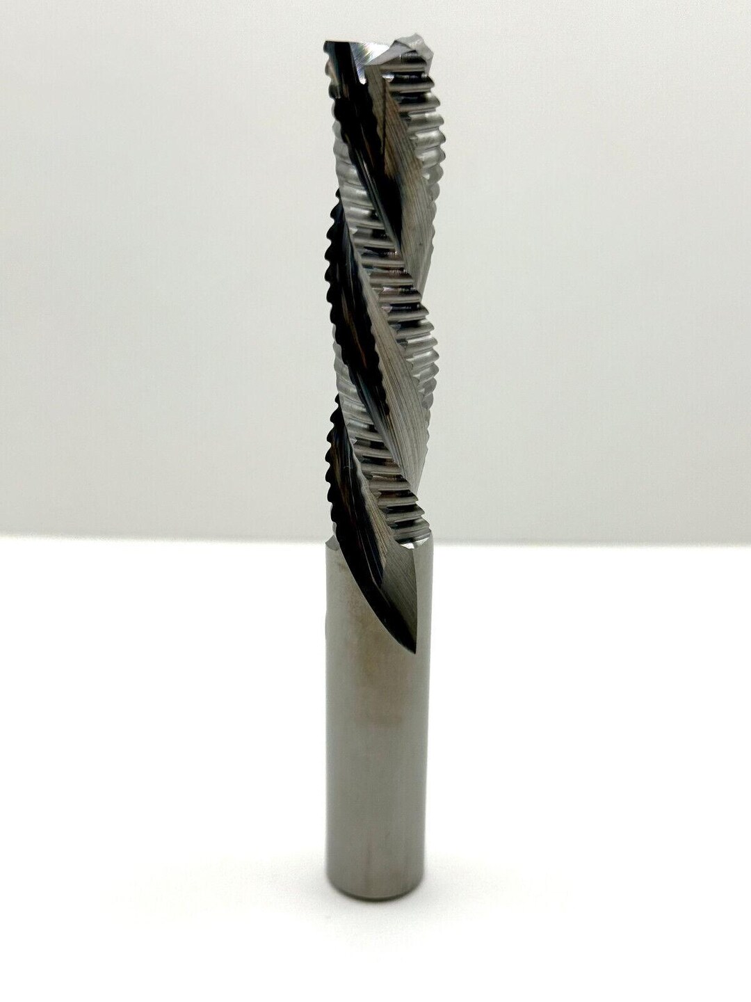1/2" Solid Carbide 3-flute Router Bit - Roughing for Wood, MDF, and ...