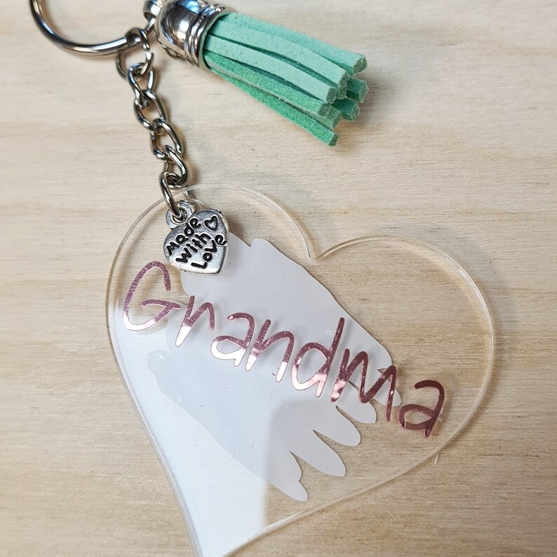 Personalised Name Keyring Gift Custom Perspex Keyring - Etsy UK