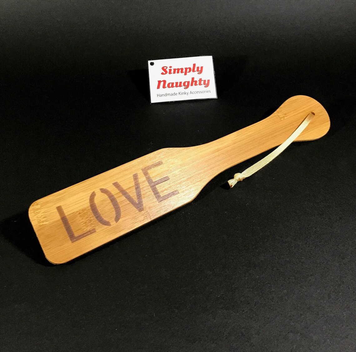 Bamboo Wood Spanking Paddle Wooden Spanking Bdsm Paddle Sex Etsy