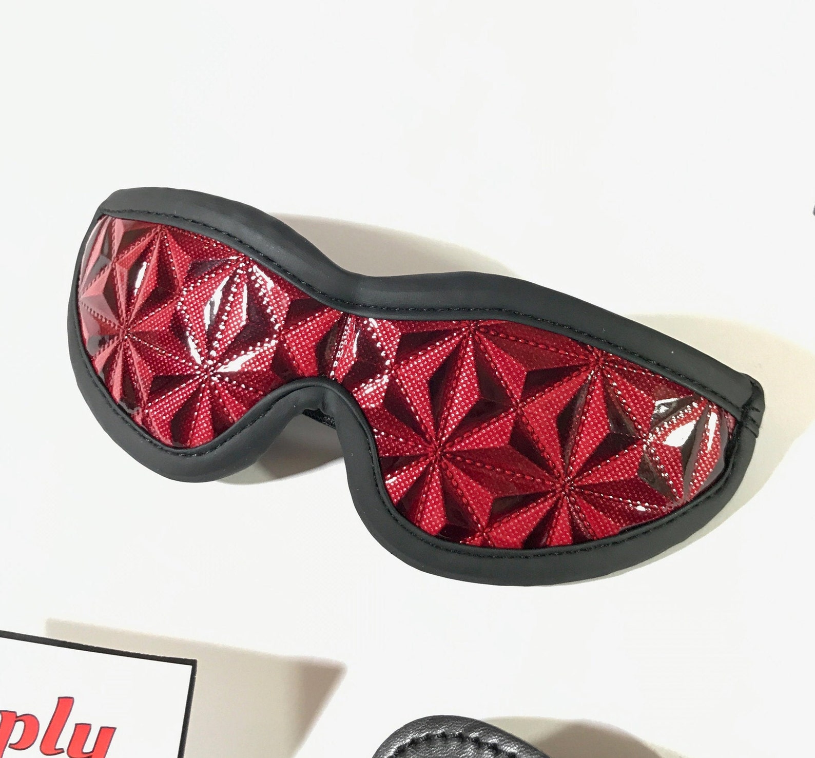 High Quality Embossed Sex Blindfold Eye Cover Bdsm Eye Cover - Etsy